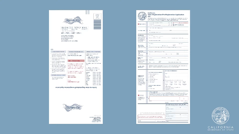 How to complete California voter registration card? | San Luis Obispo ...