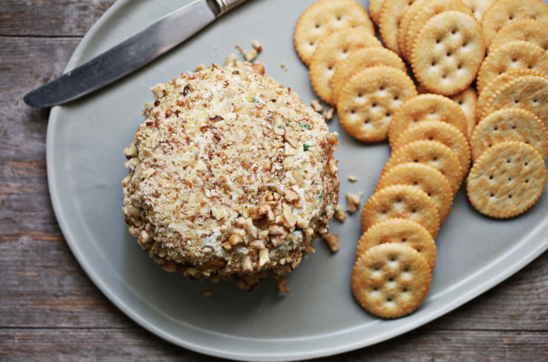 Make this Nutty Blue Cheese Ball three days ahead of the party and you ...