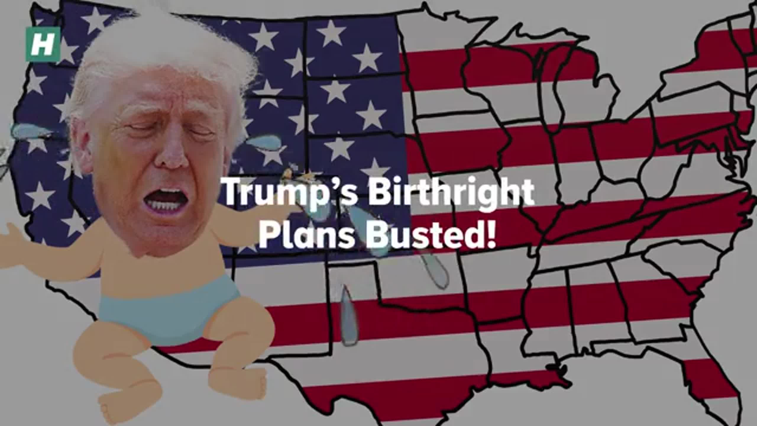 Trump’s Birthright Plans Busted! | HuffPost Videos
