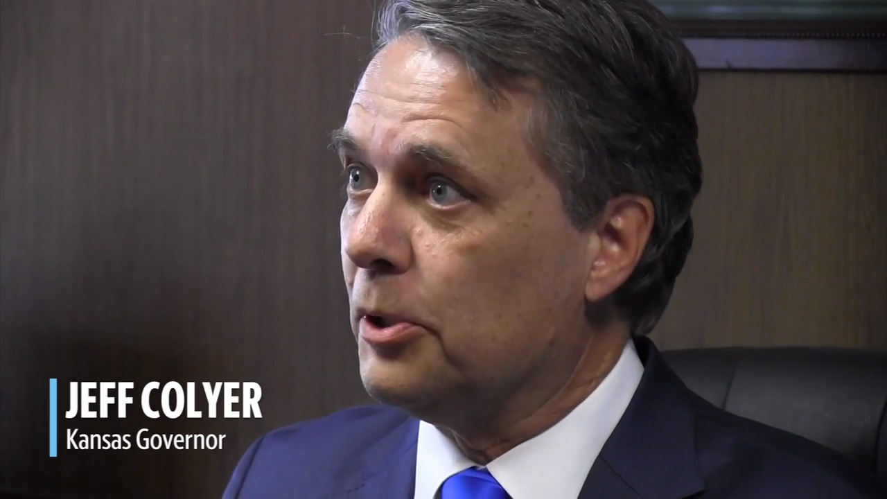 Kansas Governor Jeff Colyer reacts to theKansas Supreme Court ruling on ...