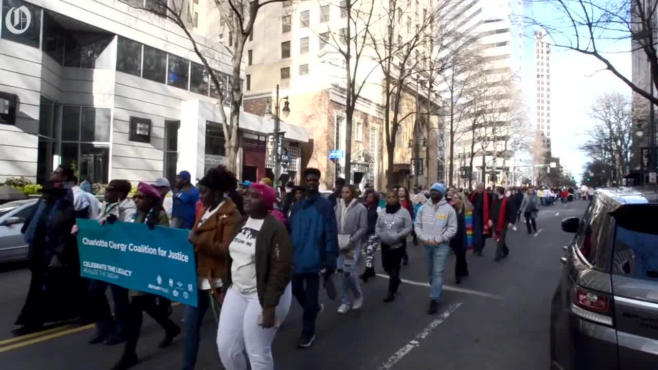 Unity march in uptown Charlotte honors the life and legacy of Martin ...