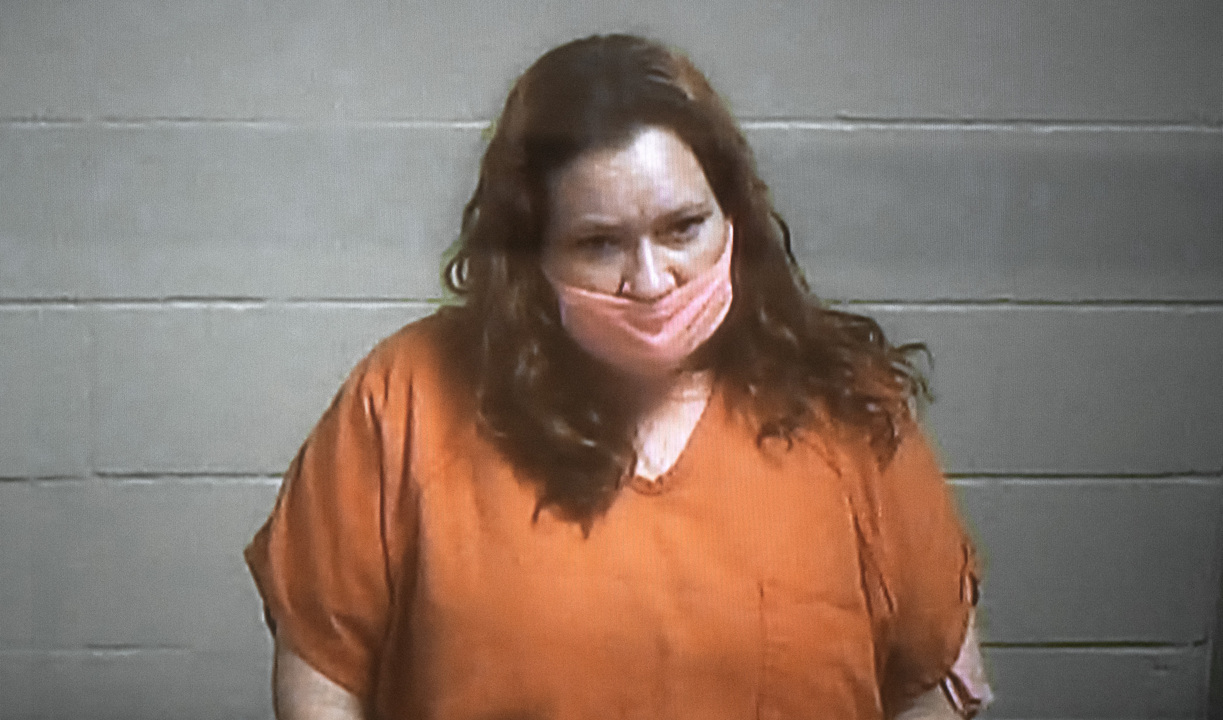 Sarah Ramey appeared via video in Pierce County Superior Court in ...