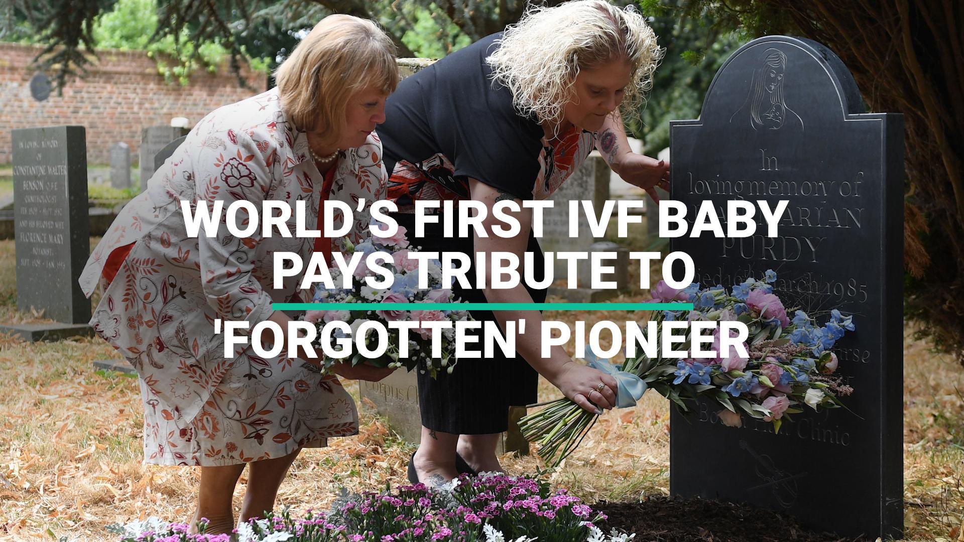 World's First IVF Baby Pays Tribute To 'Forgotten' Third Pioneer ...