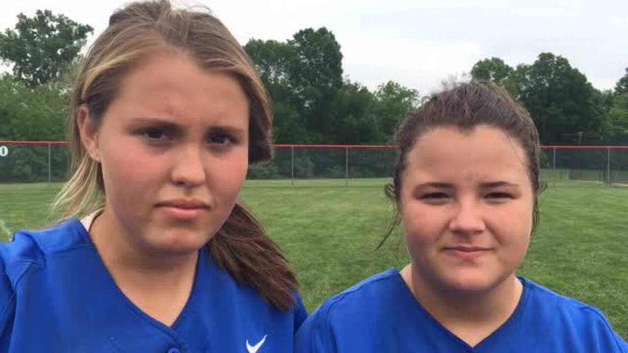 Freeburg softball's Miranda Schulte and Josie Ledbetter help Midgets ...