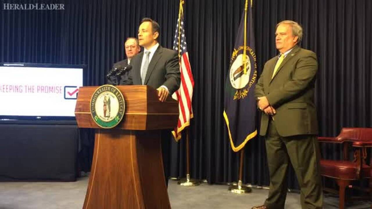 'Better than most.' Bevin touts 401(K) plan for future public workers ...