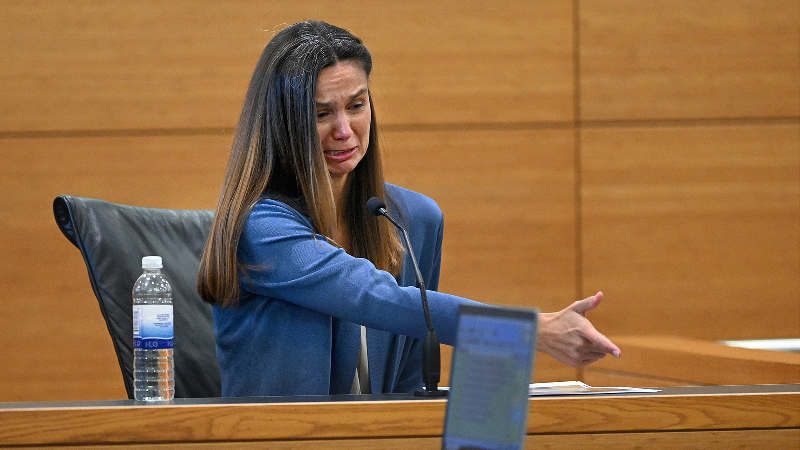 Ashley Benefield takes the stand at her second-degree murder trial ...