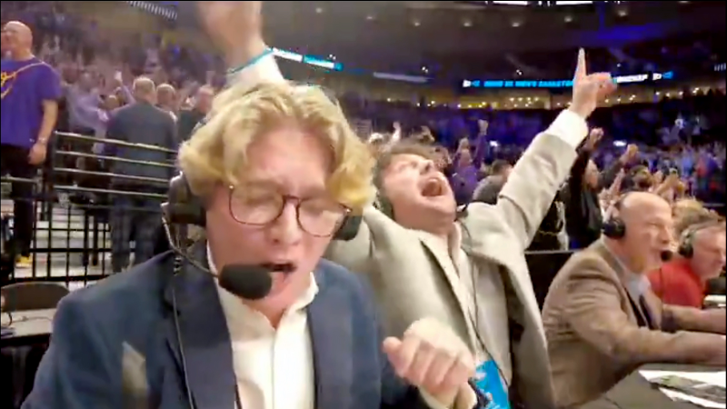 Watch High Point Student Radio announcers lose their minds in the final ...