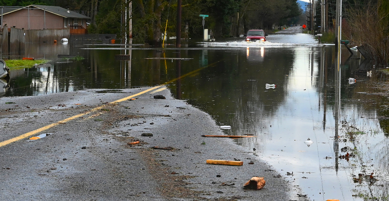 Thurston County flood waters finally begin to recede Monday, but some ...