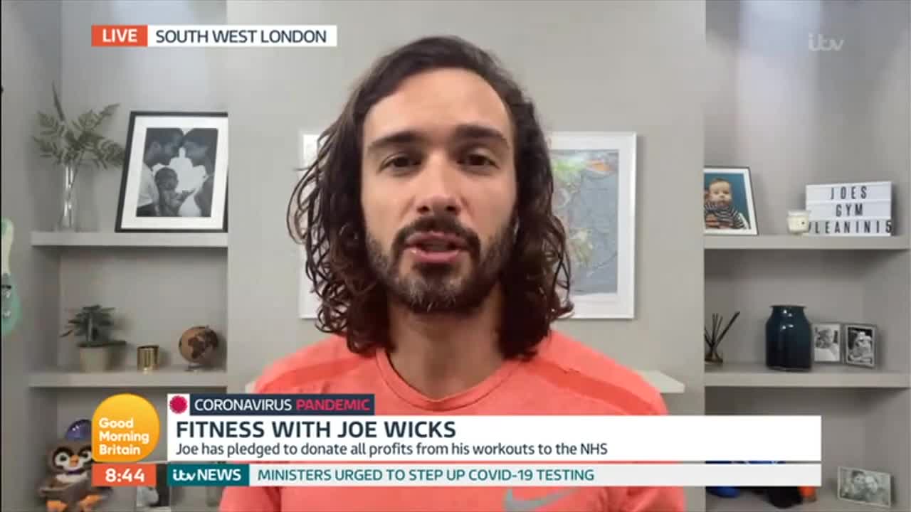 Joe Wicks' YouTube PE Lessons Have Already Raised Thousands For The NHS ...