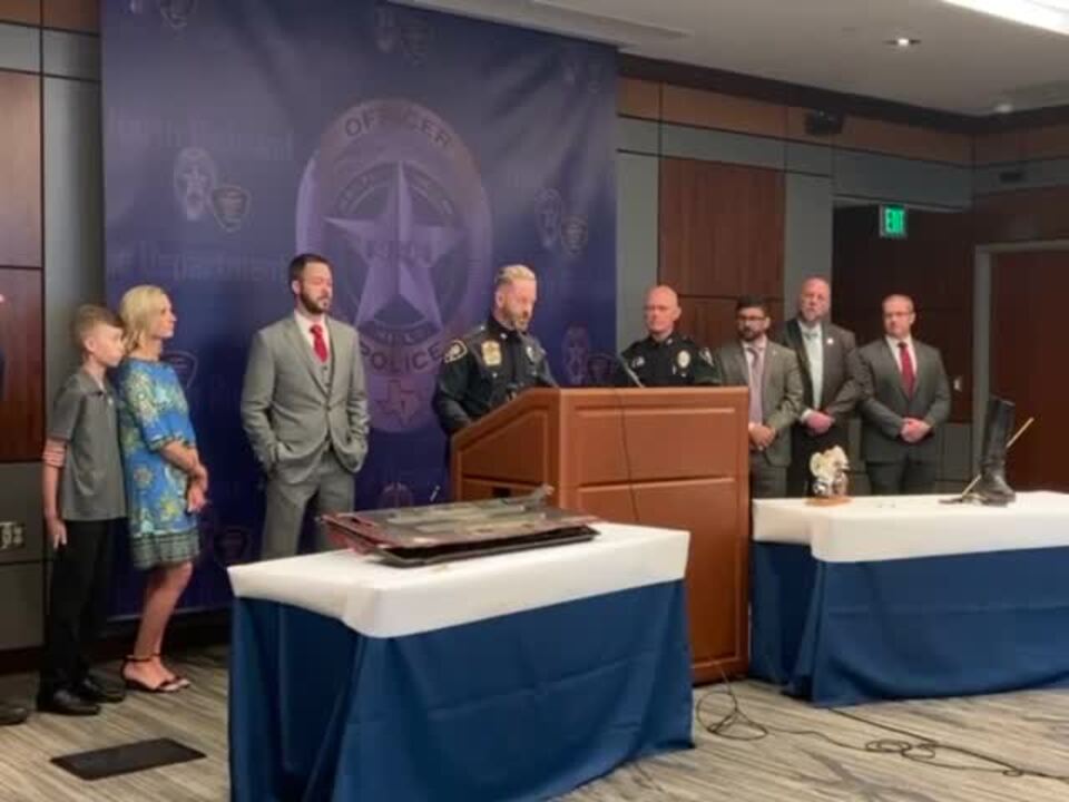 North Texas police captain praises detective who solved his shooting ...