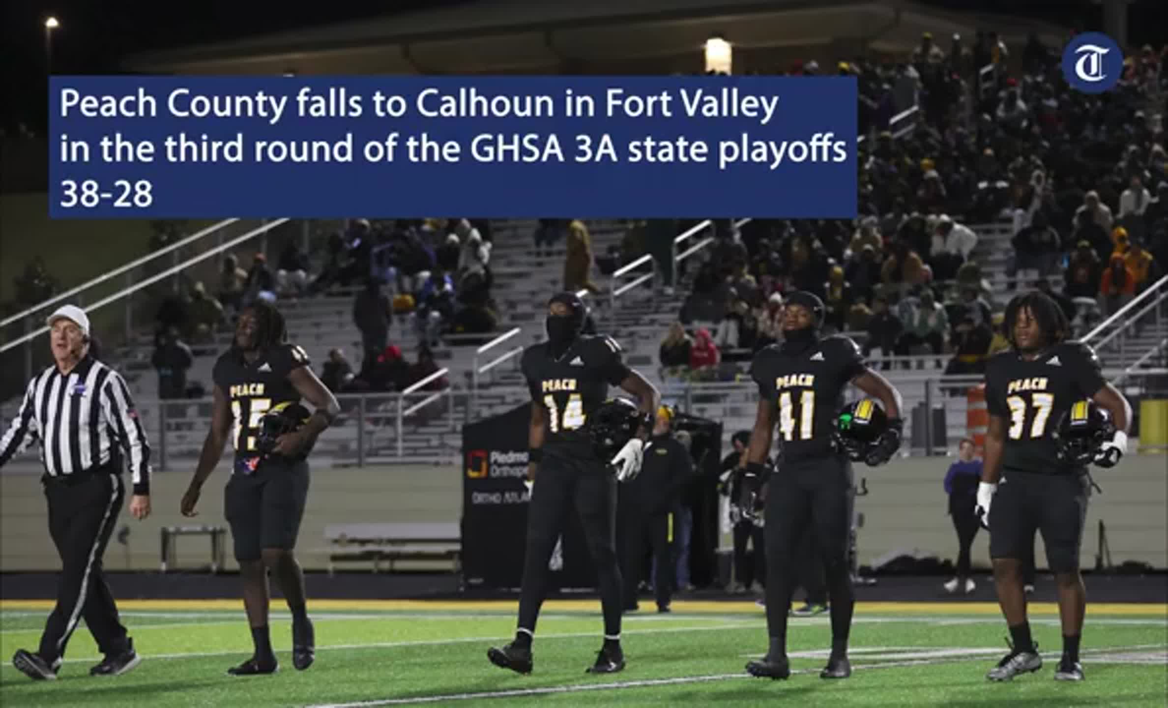 Peach County football loses to Calhoun 38-28 | Macon Telegraph