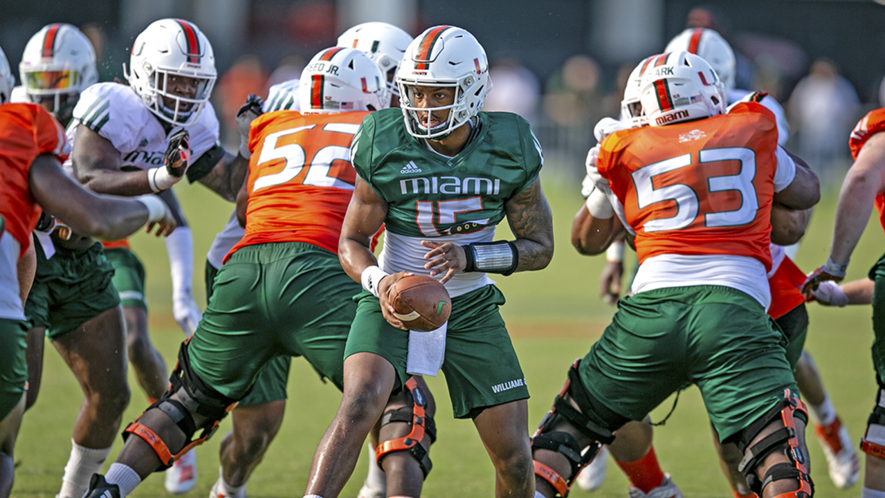 UM Quarterback Jarren Williams Loves the Competition | Miami Herald
