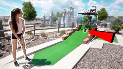 Epic Mini Golf Hole In One and Crazy Holes! - Part 1 - HideoutTV