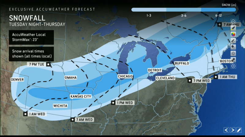 Winds cause whiteout conditions, power outages across Northeast