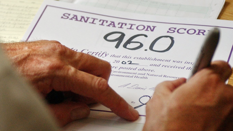 How are NC restaurant sanitation grades given and what to they mean ...