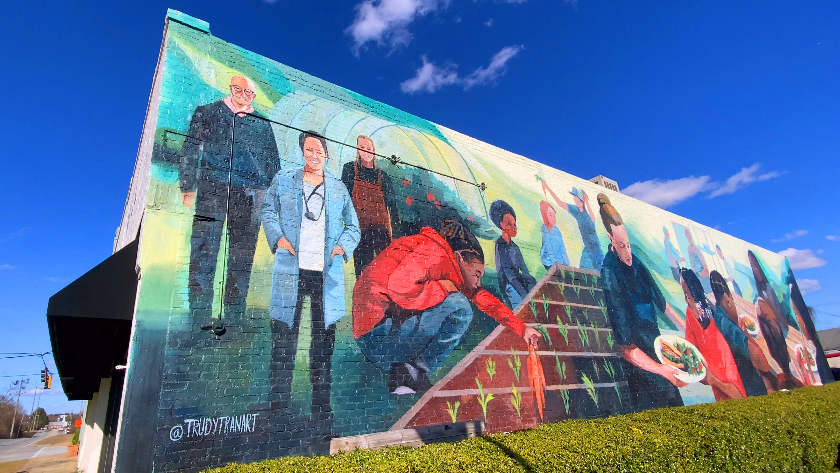 Columbus, GA mural at Food Mill among Columbus 2025's Painted Spaces ...