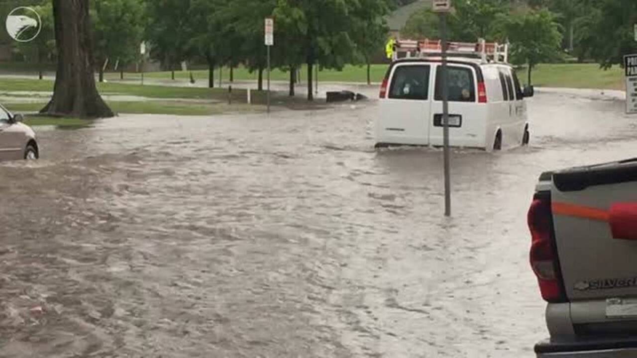 Wichita street flooding after heavy rain | Raleigh News & Observer