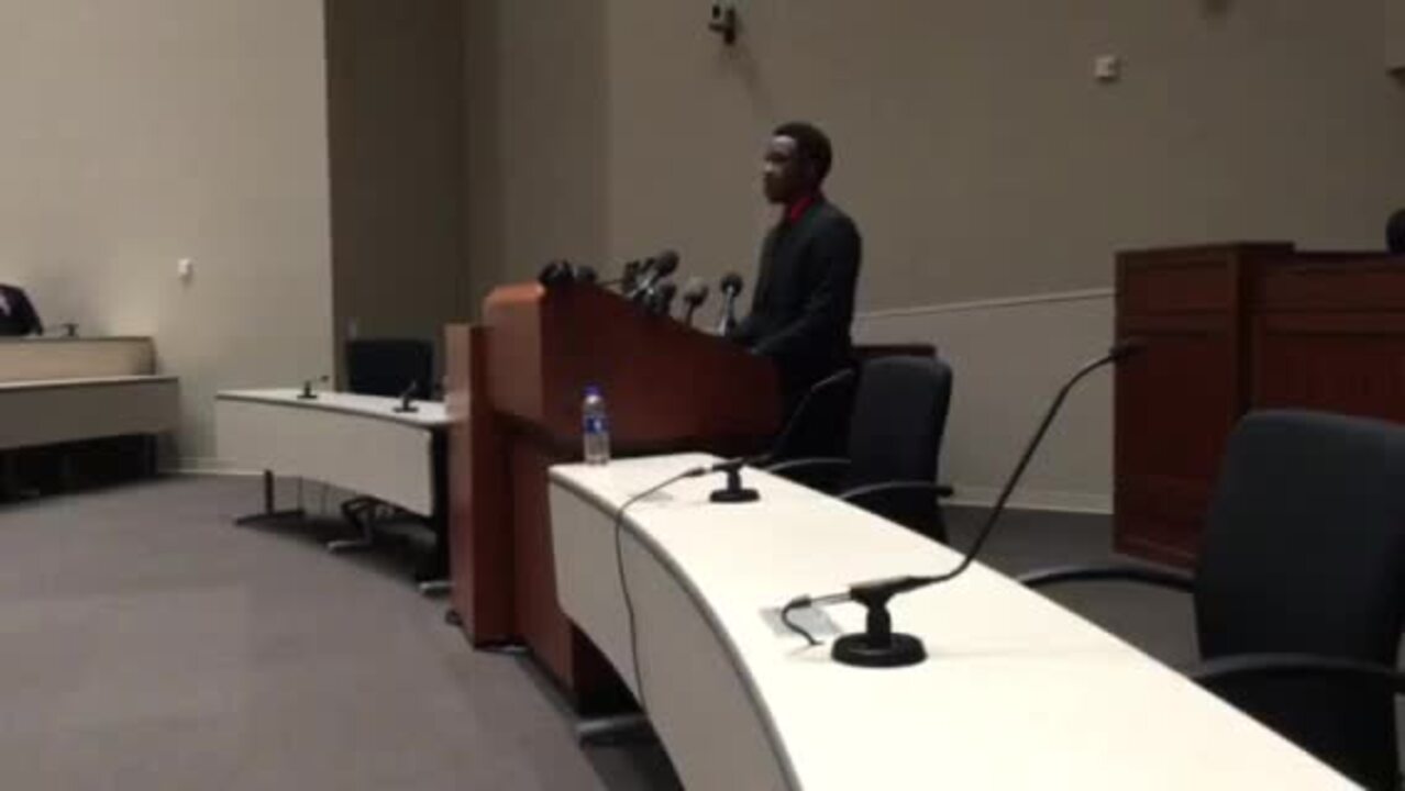 Brandt Jean accepts Ethical Courage Award | Fort Worth Star-Telegram