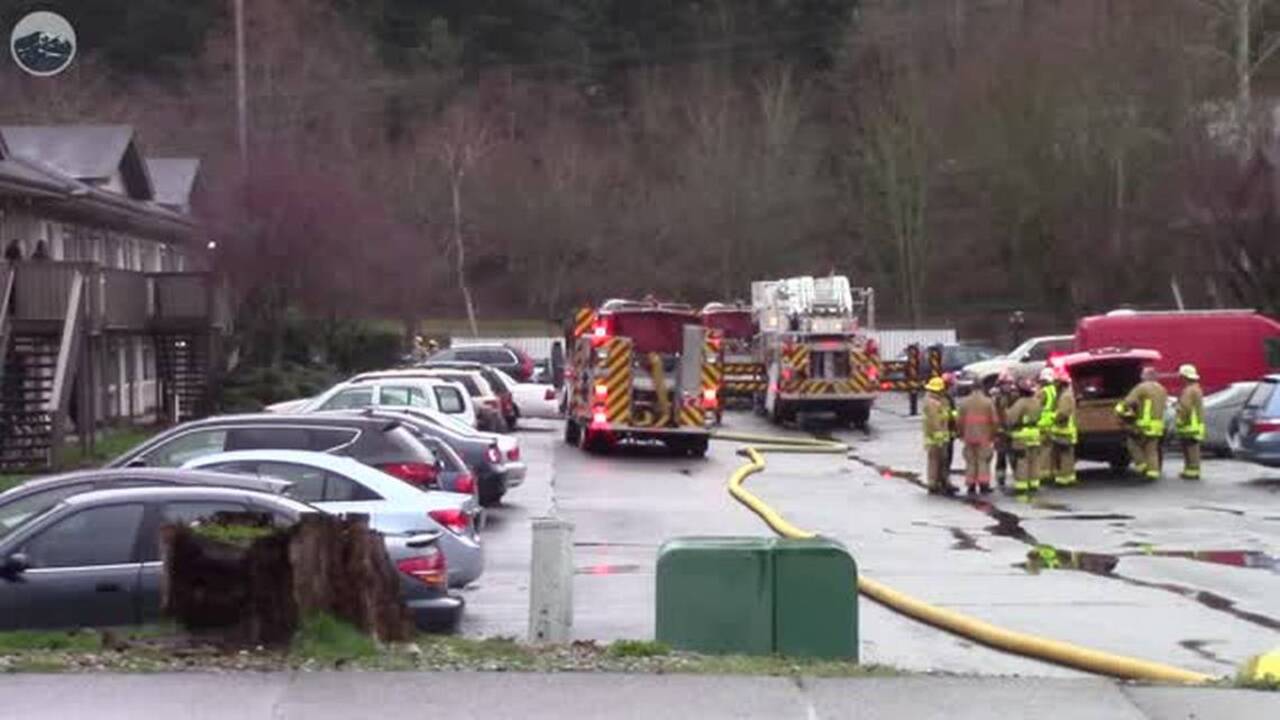 Bellingham Fire Department puts out fire at 32nd Street apartment ...