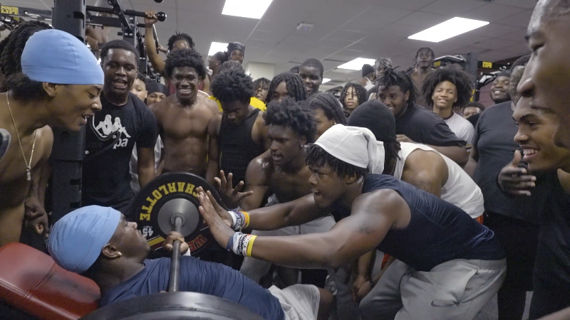 Panthers host four high school football teams at Bank of America ...