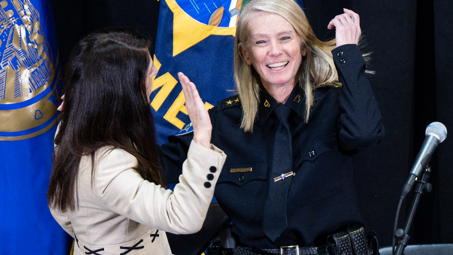 Patti Jackson Sworn In as Interim Tacoma Police Chief (Video) | Tacoma ...