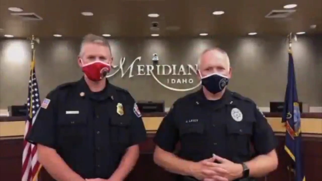 Meridian fire, police chiefs: Wear masks for coronvirus | Idaho Statesman
