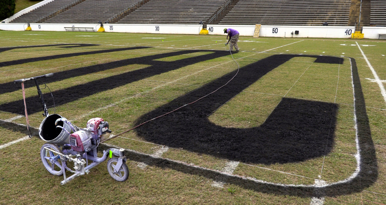 Jimmy Lee Jackson has been marking and preparing football fields for ...