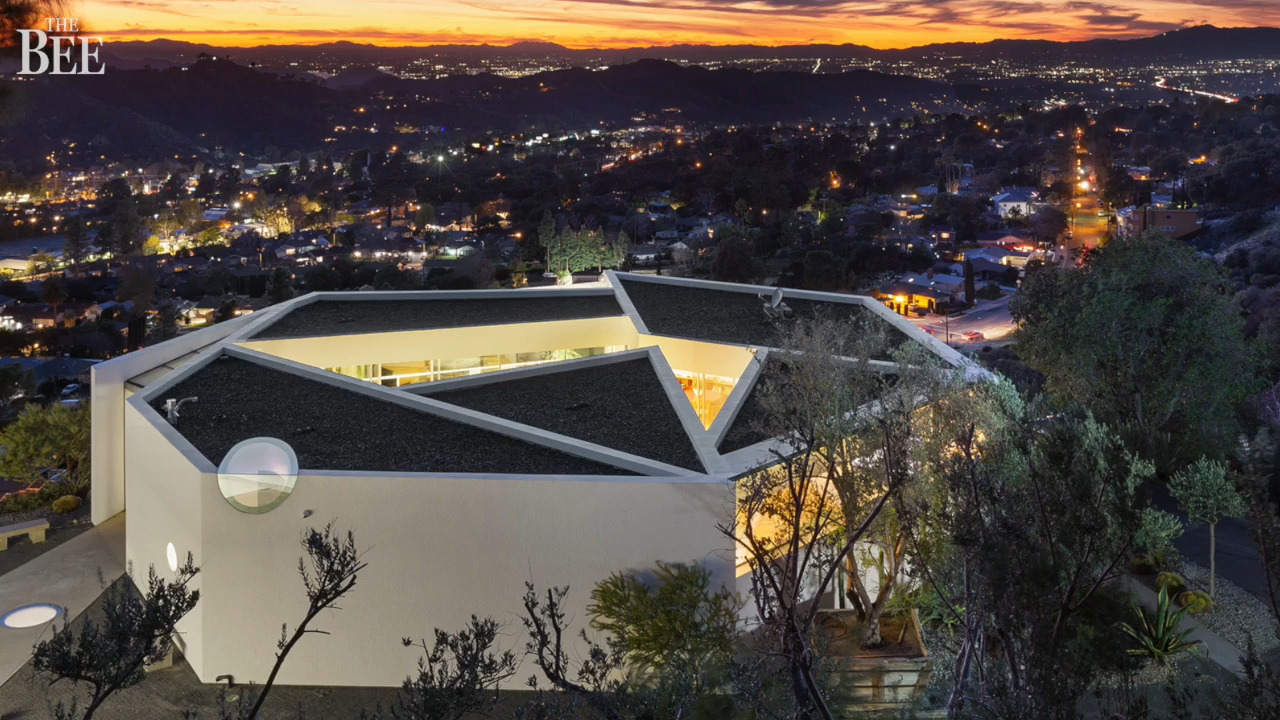 Futuristic compound shaped like hexagon lists in California ...