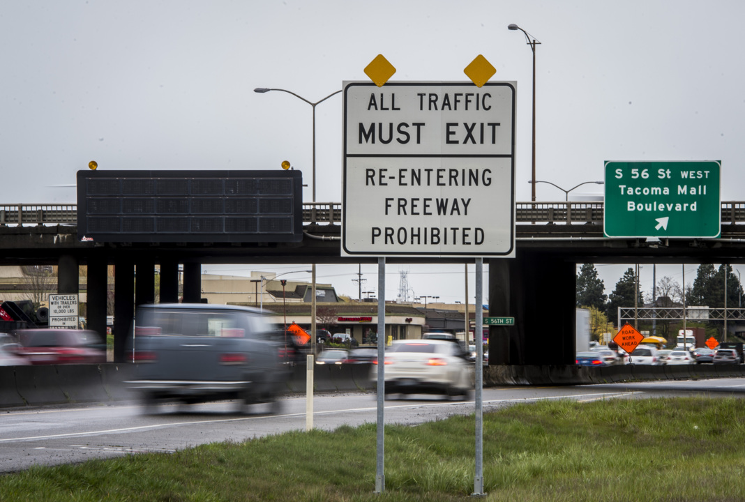 Yes, troopers are enforcing that 'All traffic must exit' sign on ...
