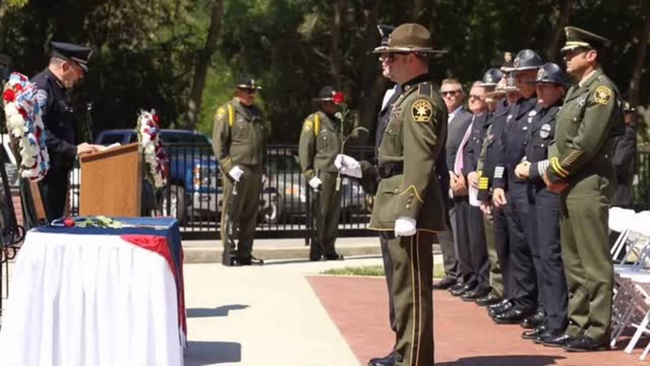 Fallen Officers Honored In Atascadero San Luis Obispo Tribune