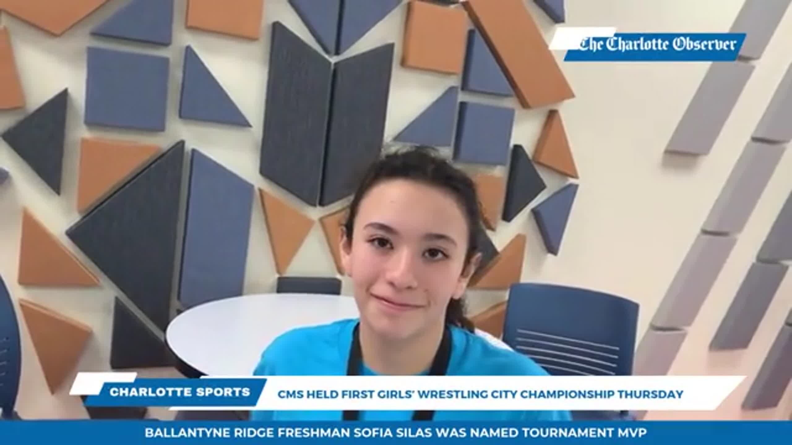 WATCH: Ballantyne Ridge freshman Sofia Salas on winning Charlotte girls ...