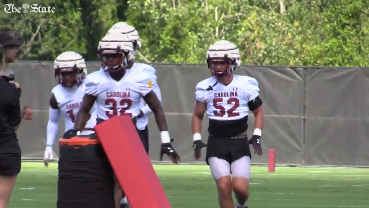 South Carolina's Stone Blanton practices Friday | The State