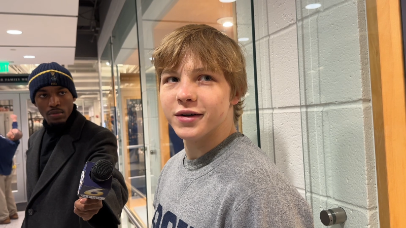 Penn State wrestler Braeden Davis discussed his season so far with the ...