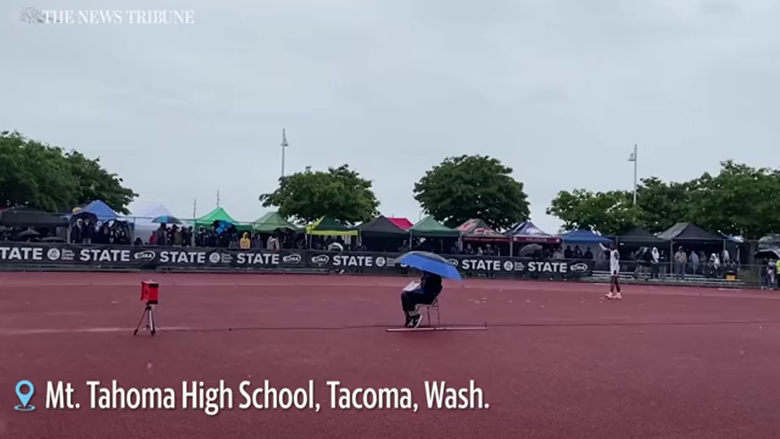 Federal Way’s Geron White soars to 4A boys high jump title | The Olympian