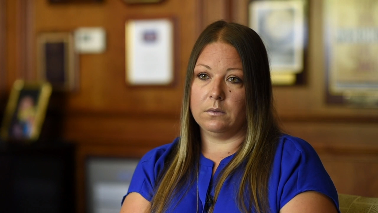 Widow of Chad Irwin talks about the day her husband was killed by ...