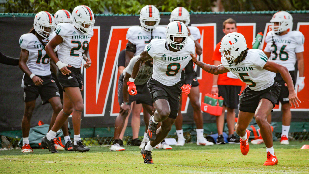 Miami Hurricanes DJ Ivey, Jr. speaks after practice | Miami Herald