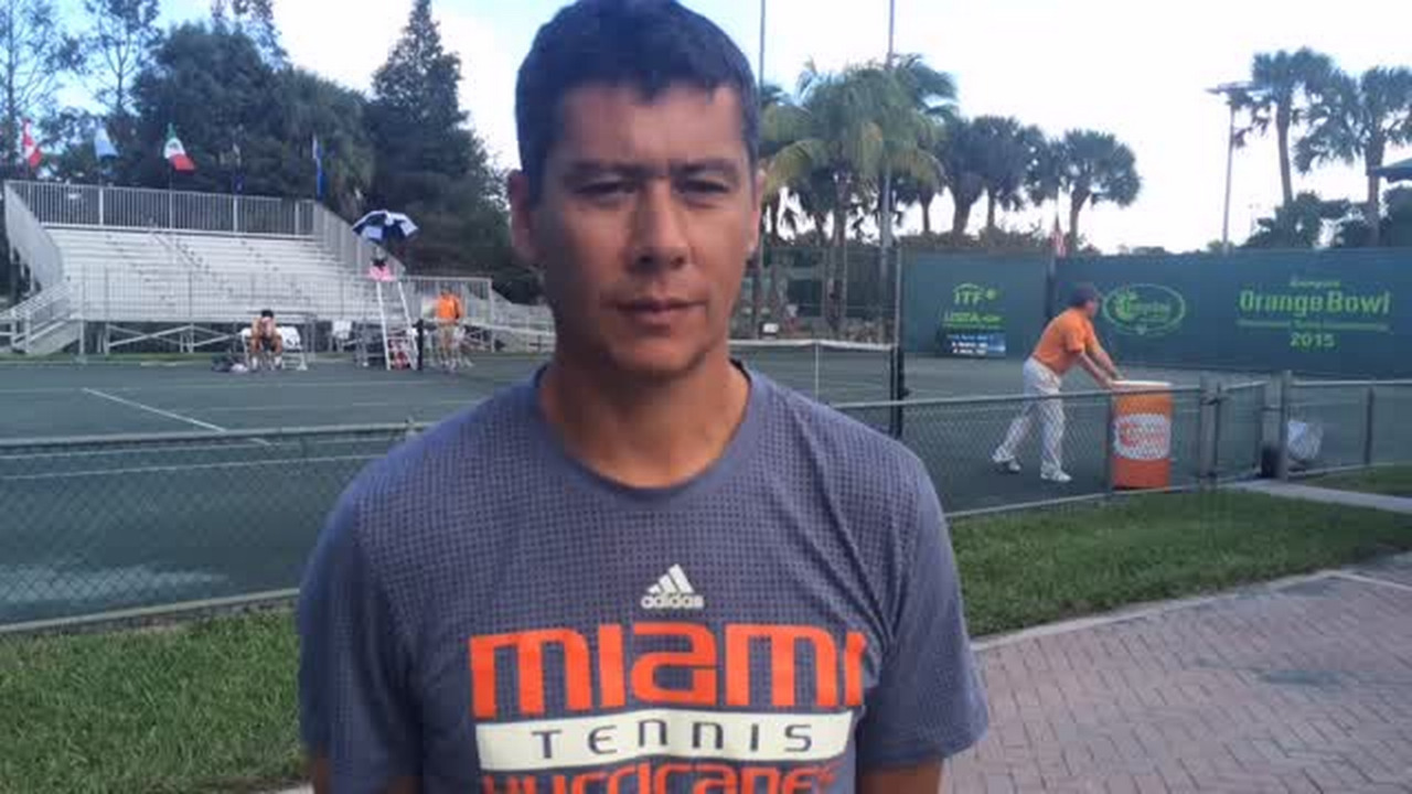 Junior Orange Bowl Tennis International: A chat with UM coach Mario ...