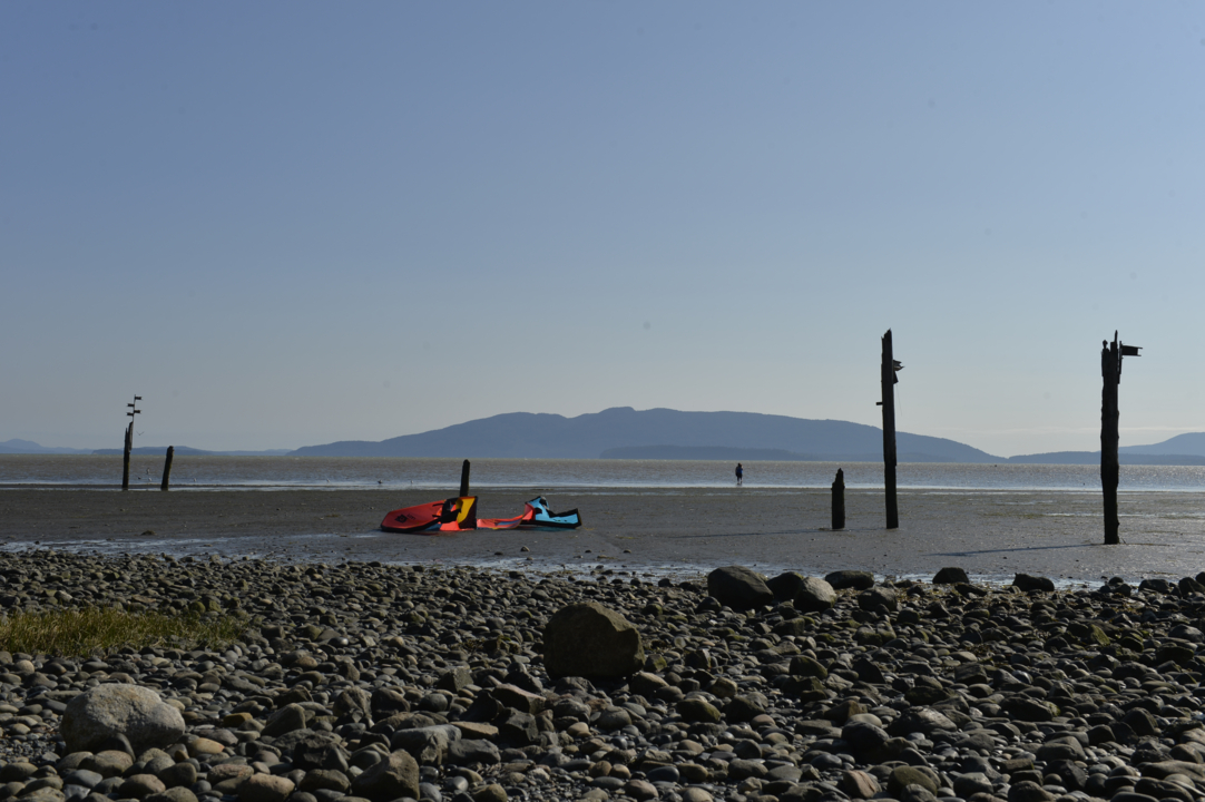 Can I kiteboard and skimboard at Locust Beach near Bellingham? Yes ...