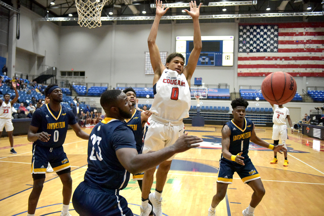 The Columbus State University men's basketball team defeated Georgia ...