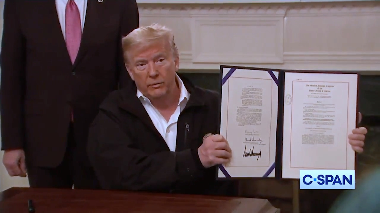 Donald Trump signature appears on IRS COVID stimulus letters ...