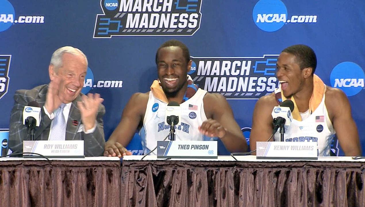 Caulton Tudor Award, Theo Pinson, Matt Jones, Marcus Paige, Ralston ...