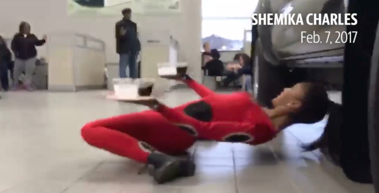 Watch Guinness World Record holder Shemika Charles limbo under a truck ...