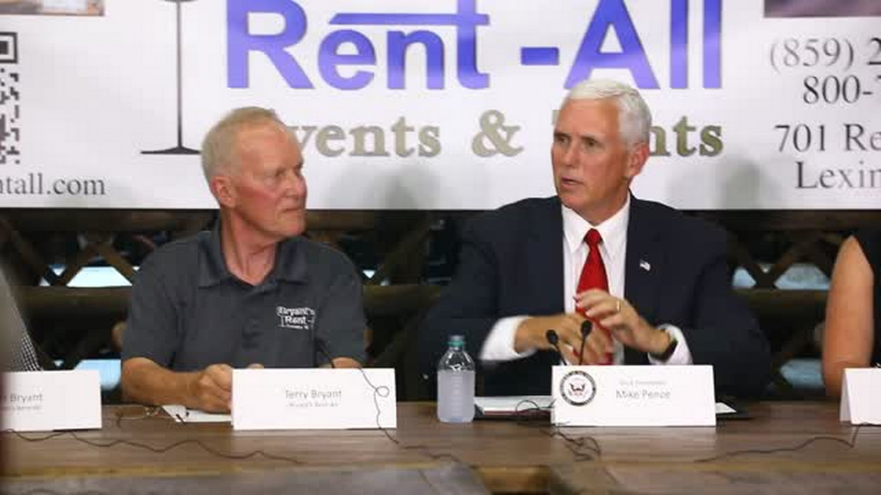Vice President Pence talks health care with Lexington business owners ...