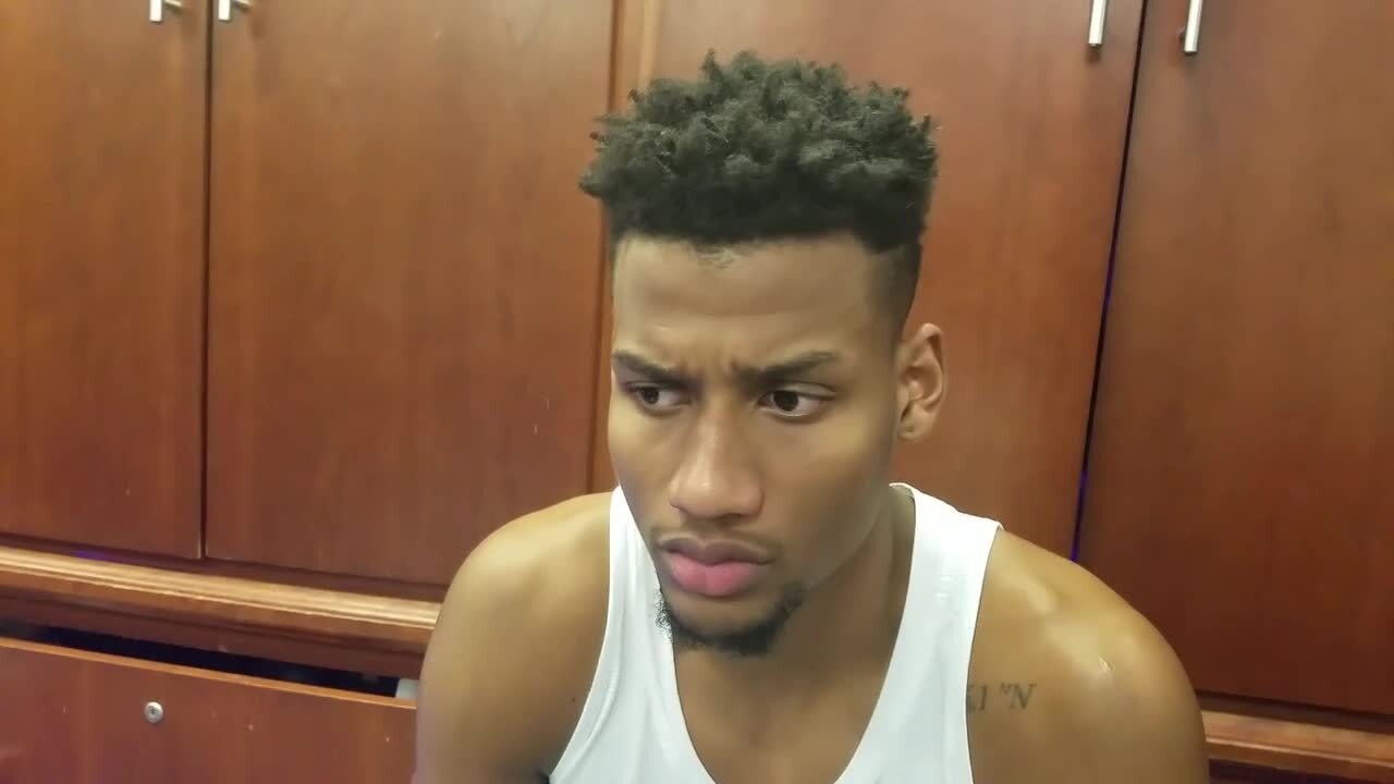 Duke Blue Devils junior forward Javin DeLaurier assesses what Tre Jones ...