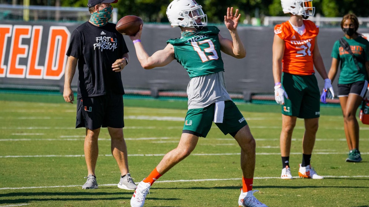 UM freshman quarterback Jake Garcia on his Spring practice experience ...