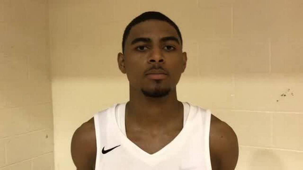 Khalil Robinson after hitting Gray Collegiate game winner | The State