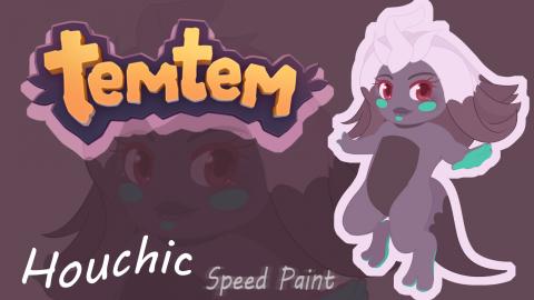 Photoshop Speed Paint - TEMTEM Houchic - HideoutTV