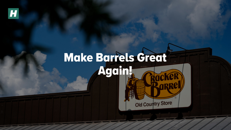 Jeez, Even Trump Is Weighing In On The New Cracker Barrel Logo ...