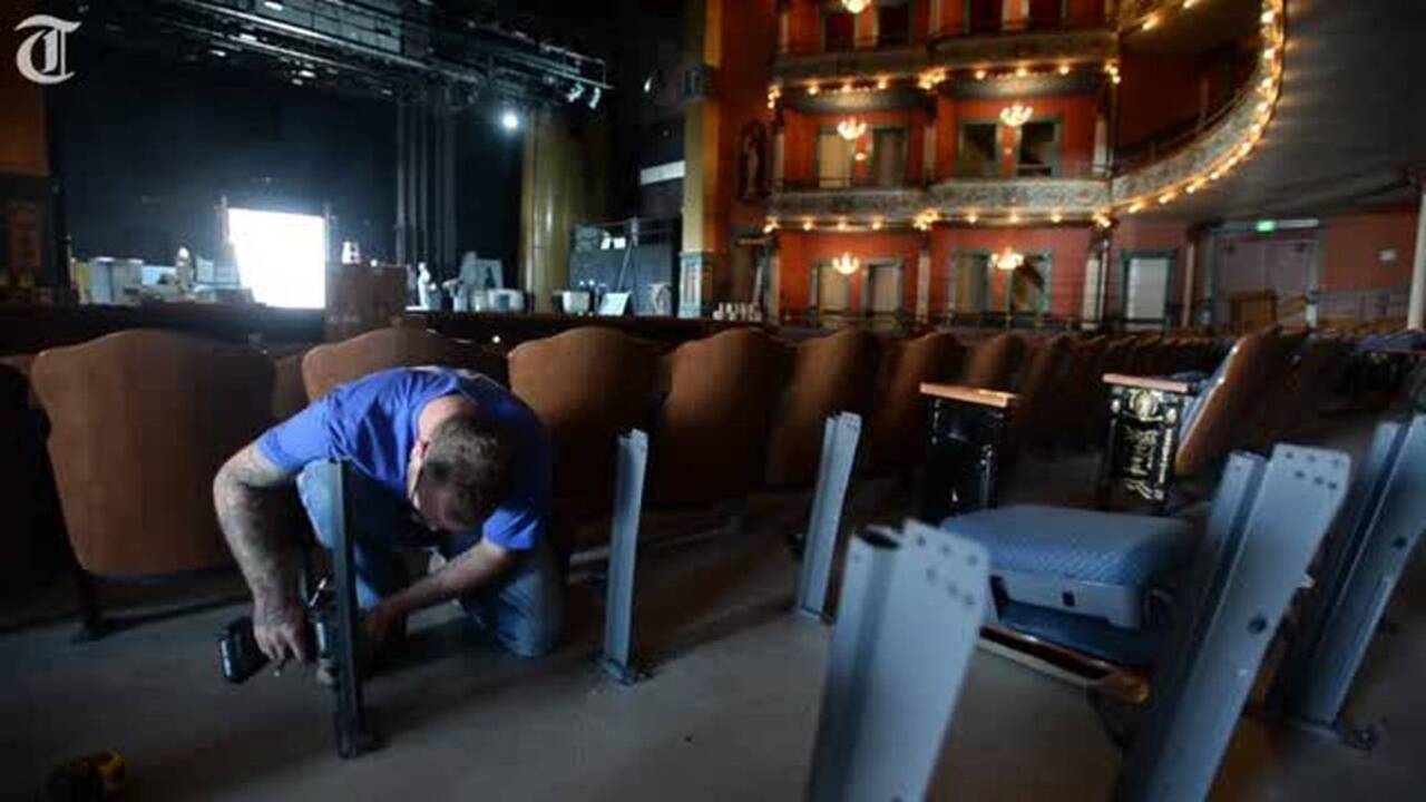 Grand Opera House close to finishing new seating | Tacoma News Tribune