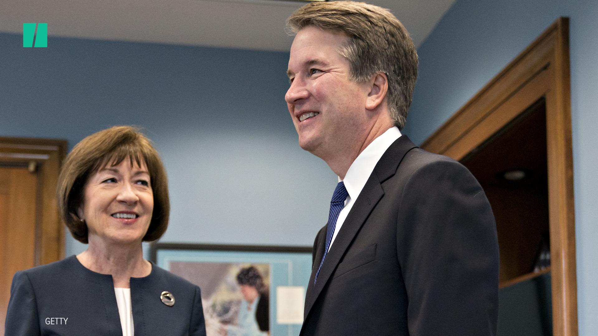Democrats Come For Susan Collins After Brett Kavanaugh Backs Anti ...